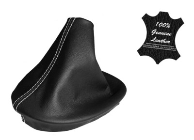 HOLDEN VT VX LEATHER MANUAL GEAR BOOT SS S COMMODORE - WHITE STITCH NO ...