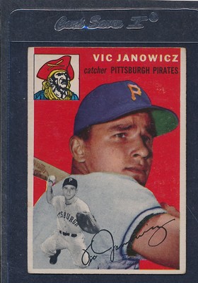 1954 Topps #016 Vic Janowicz Pirates VG 54T16-71716-1 | eBay