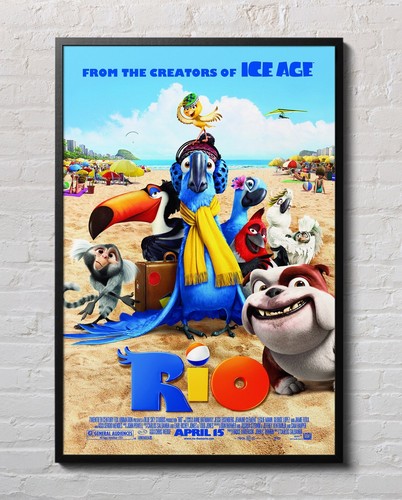 Rio 2011 Movie Poster 24"x36" Glossy Unframed 1155 | eBay