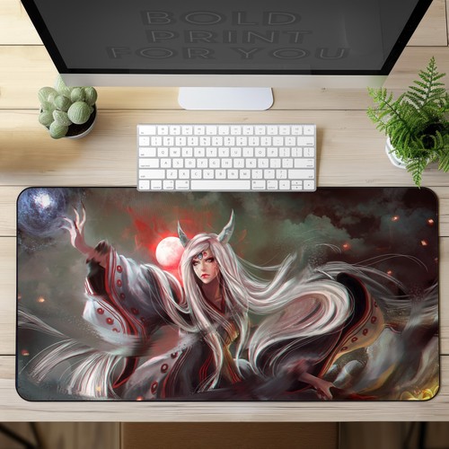 Anime Naruto Kaguya Ōtsutsuki Desk Mat gaming mouse mat Large mousepad ...