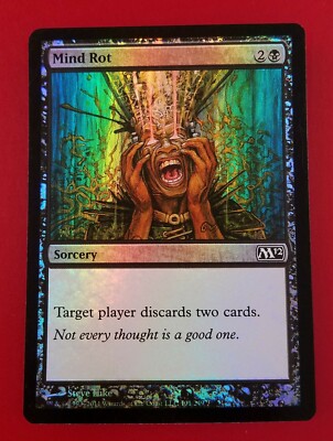 1x Mind Rot | FOIL | M12 Magic 2012 | MTG Magic Cards | eBay