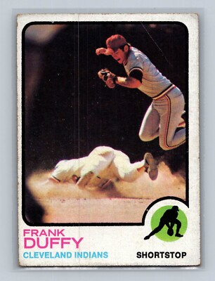 1973 Topps Frank Duffy Cleveland Indians Baseball Card #376 | eBay