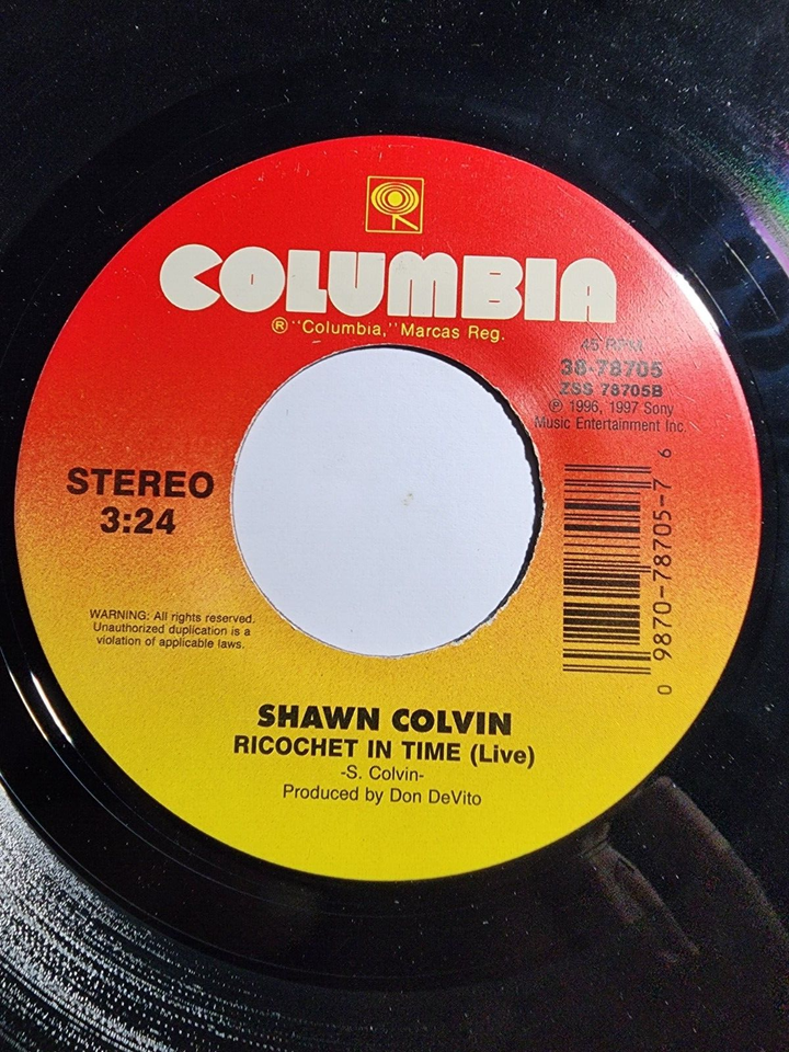 Shawn Colvin, You And The Mona Lisa / Ricochet In Time, 7" 45rpm VG++ ...