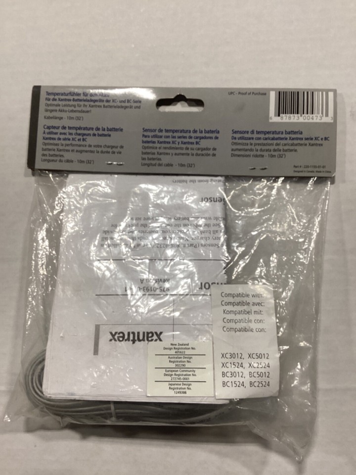 Xantrex Battery Temp Sensor - XC/BC & TC2 - 10K NTC RJ-11 | eBay