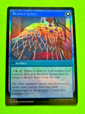 MTG Lost Caverns Of Ixalan Braided Net / Braided Quipu FOIL | eBay