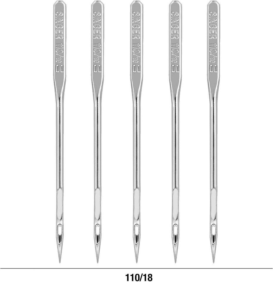 Universal Sewing Machine Heavy Duty Needles 5 Set for Singer Brother ...