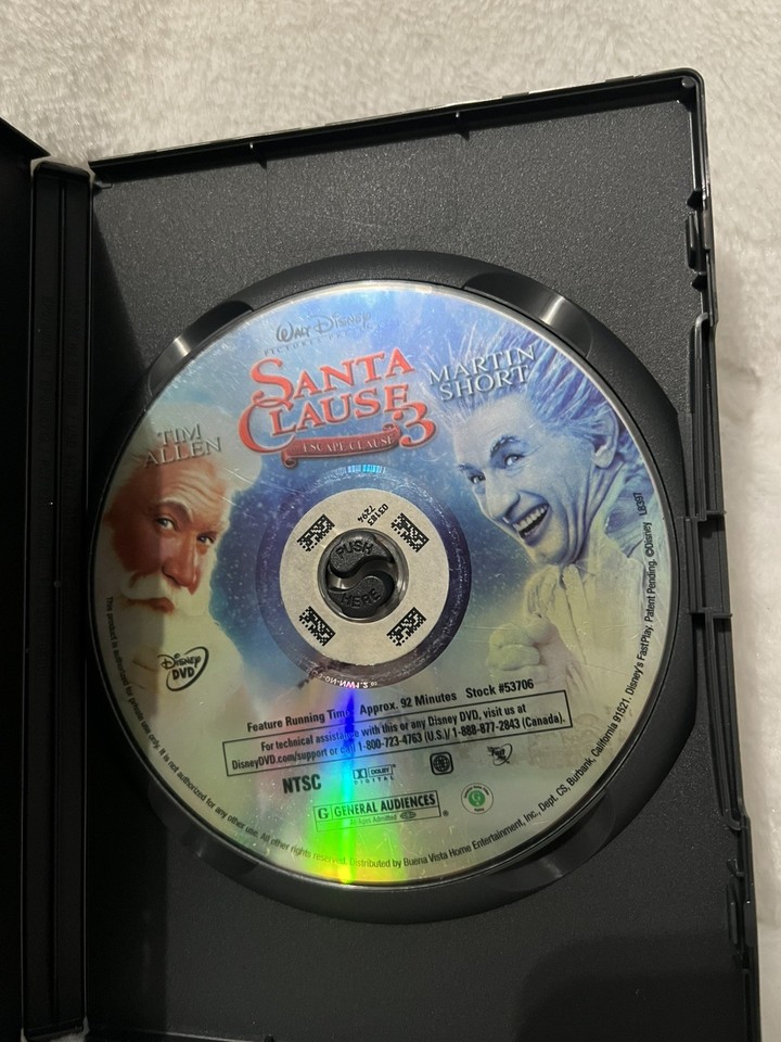 The Santa Clause 3 - The Escape Clause DVD | eBay