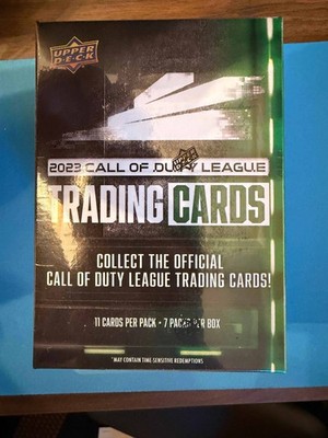 2023 Upper Deck Call of Duty League Trading Cards Blaster Box with 77 ...