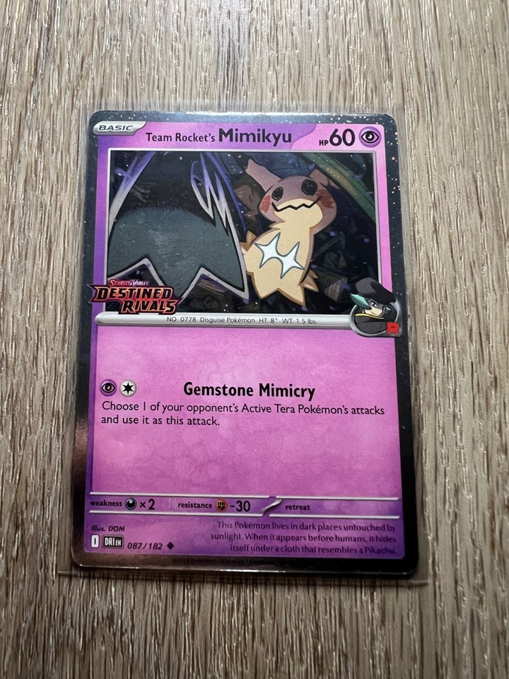 Destined Rivals Mimikyu | Tyranitar | Gyarados | Typhlosion STAMPED ...