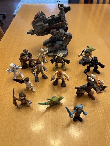 Star Wars Characters Jedi Force Galactic Heroes DESTROYER DROID figure ...