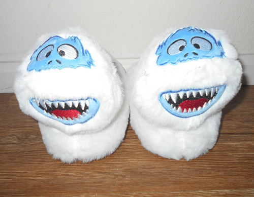 Rudolph the Red-Nosed Reindeer Boys 7-8 Yeti Slippers | eBay