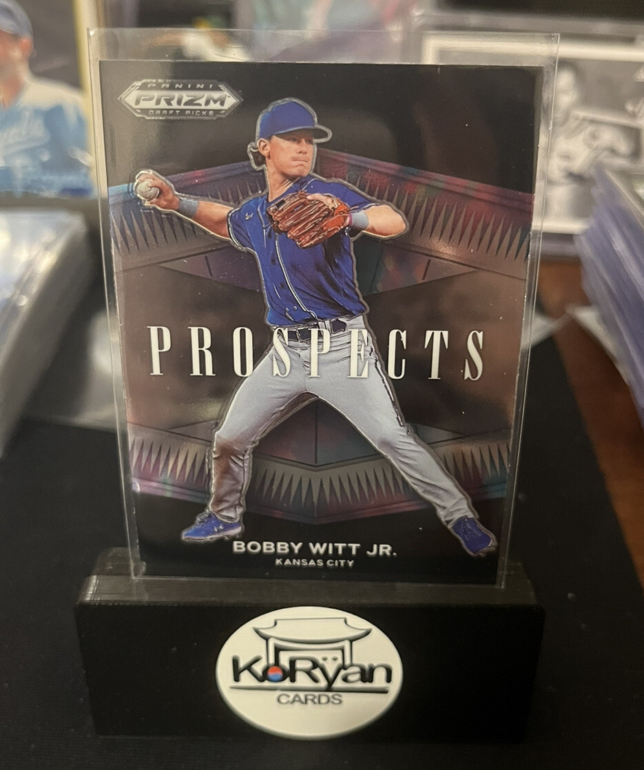 2021 Panini Prizm Draft Picks - Prospects #P-BW Bobby Witt Jr. Rc Sp ...