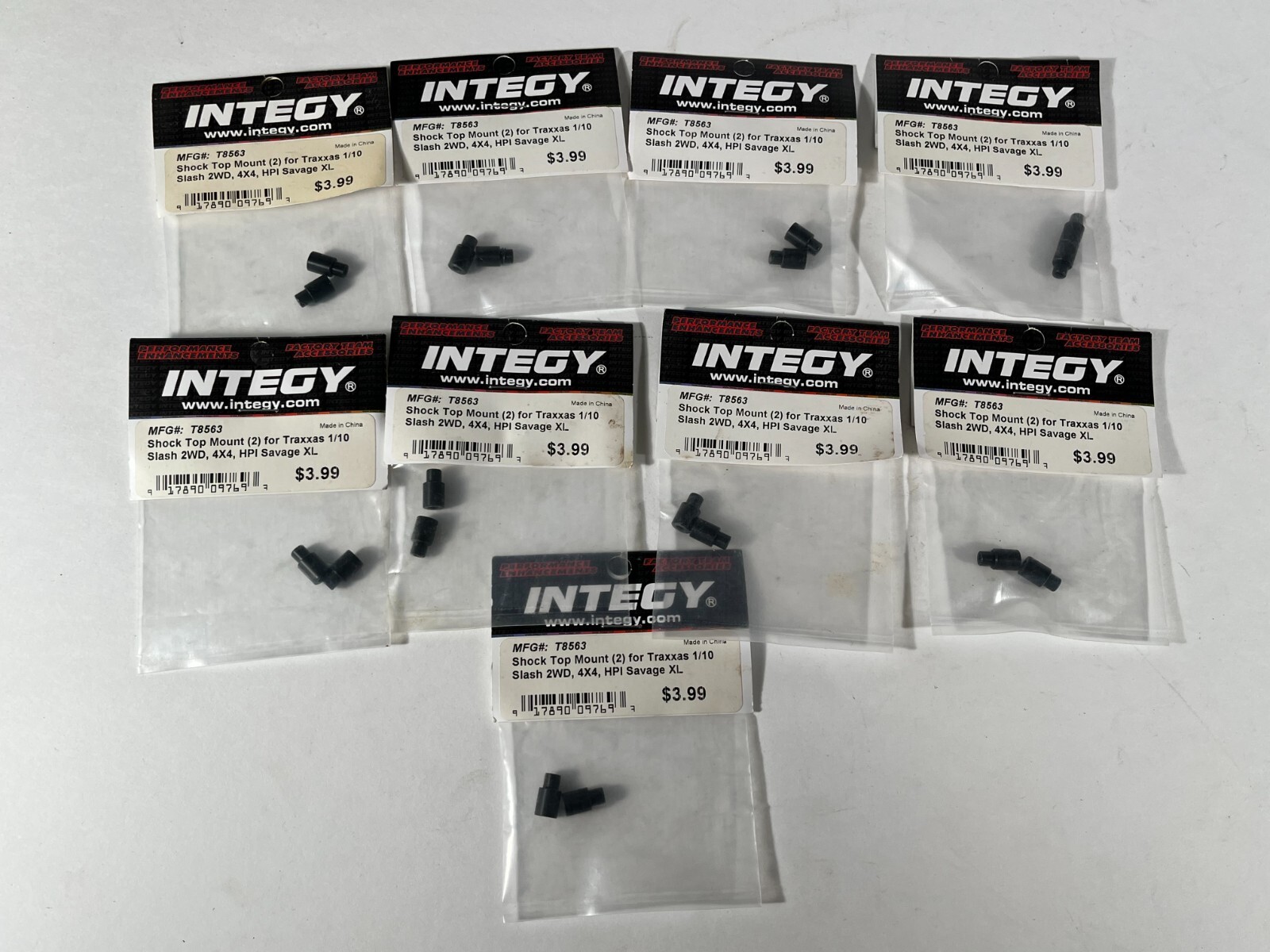 9x T8563 INTEGY Shock Top Mount fr Traxxas 1/10 Slash 2WD 4X4 HPI ...