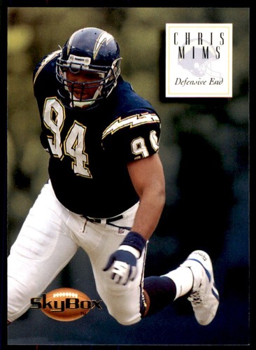 1994 Skybox Chris Mims San Diego Chargers #131 | eBay