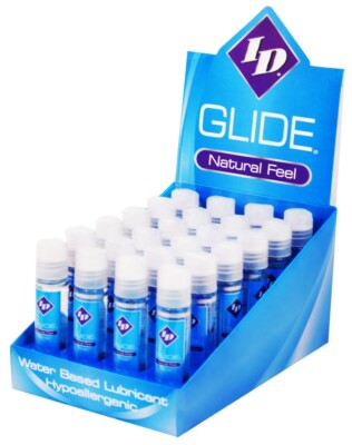 Id Display 1 Oz Glide 24pcs Water Based Personal Lubricant, New | eBay