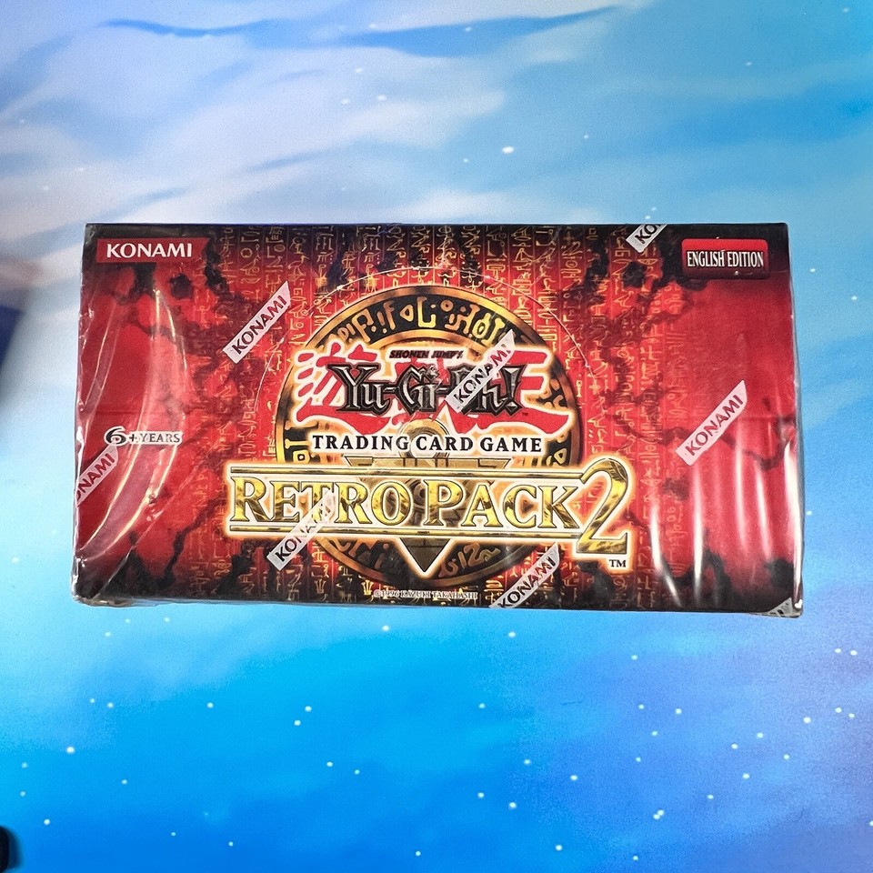 Yugioh Retro Pack 2 Booster Box Factory Sealed- 8 mini boxes 3 Boosters ...
