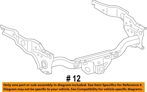 OEM 2014-2019 Toyota Tundra TRD Sr5 Rear Bumper Tow Hitch 519080C041 ...