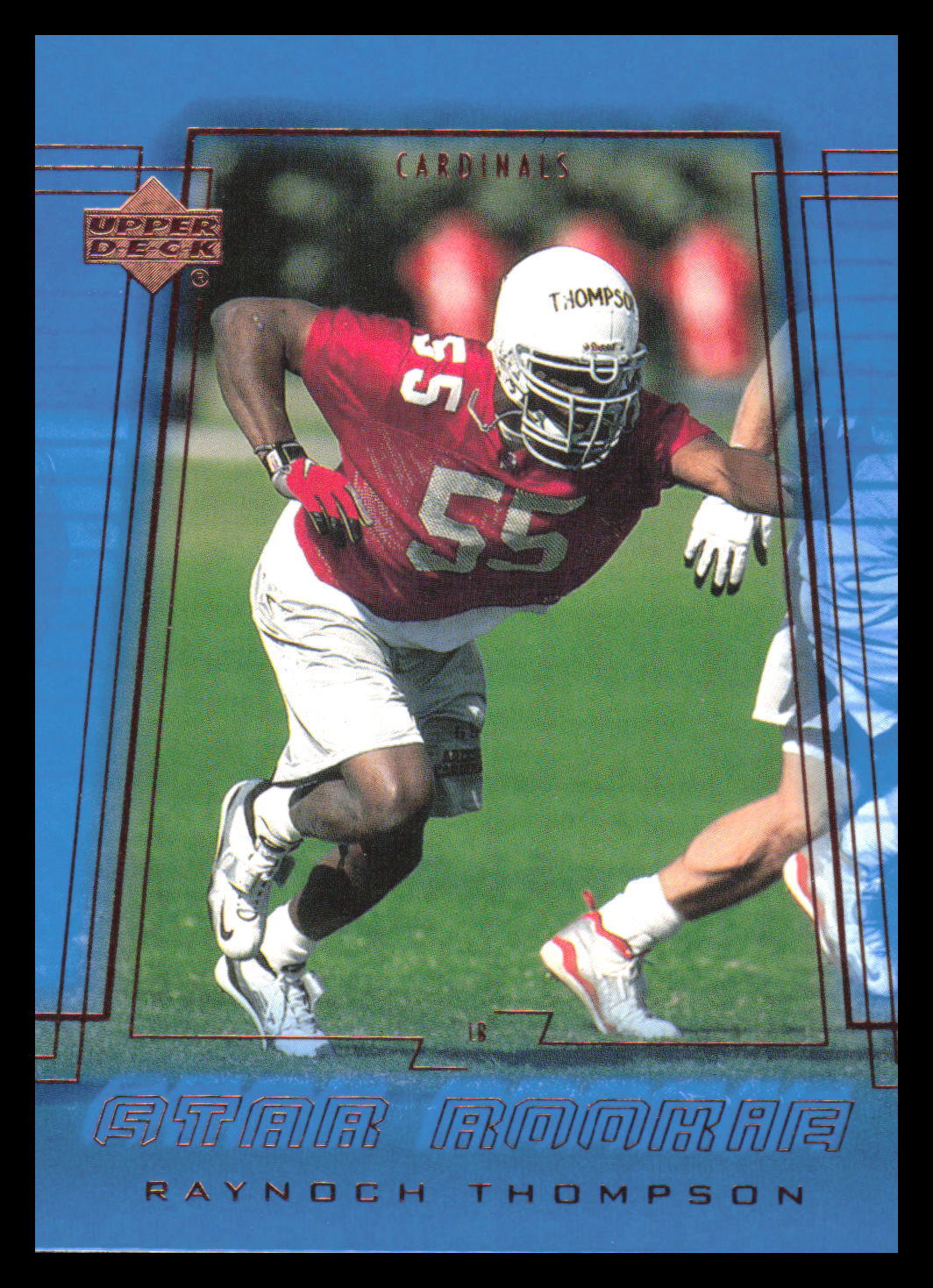 2000 Upper Deck Raynoch Thompson #229 RC Arizona Cardinals 3N | eBay