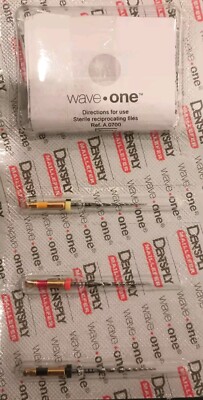 Waveone endodontic reciprocating Files Dentsply Rotatory | eBay