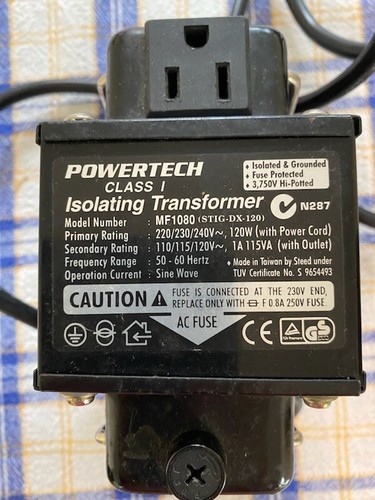 PowerTech Class 1 Isolating Transformer | eBay