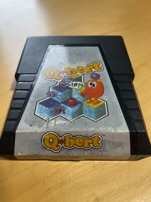 Atari 2600 Qbert - Vintage Video Game - Cartridge Only | eBay