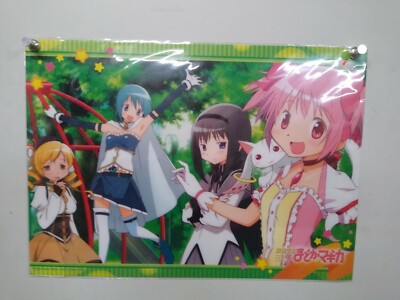 MADOKA MAGIKA Plastic Transparent Poster (Licensed Japanese item) | eBay