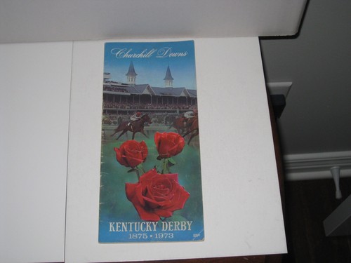 1973 Official Kentucky Derby Program from Churchill Downs Secretariat ...