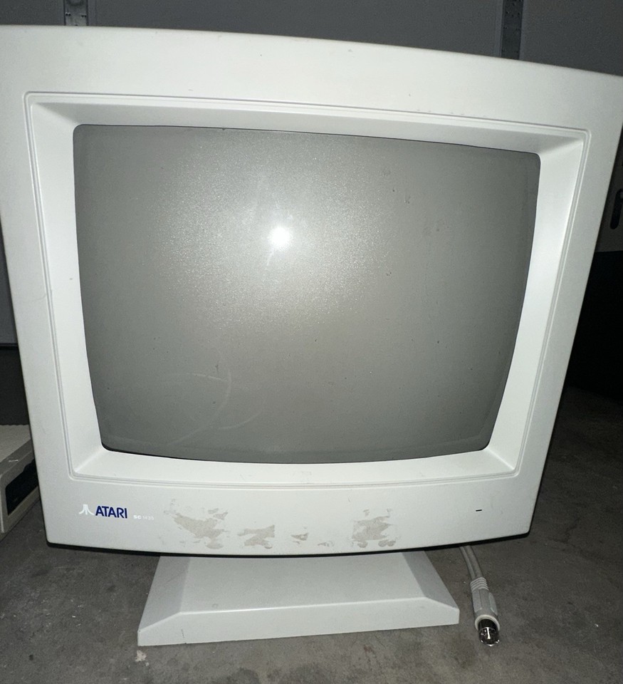 Atari 1040ST with Atari SC1435 Monitor READ DESCRIPTION | eBay