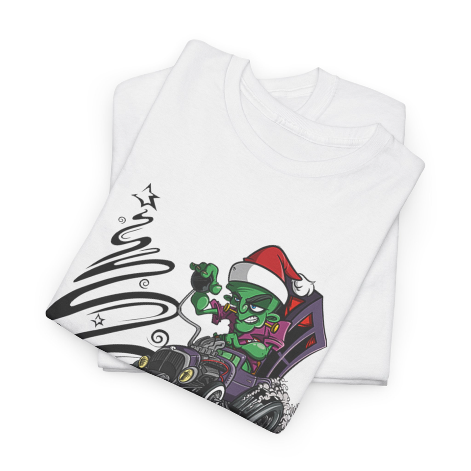 DigiRods Frank Frankenstein Christmas Santa Hot Rod Hearse Cartoon Car ...