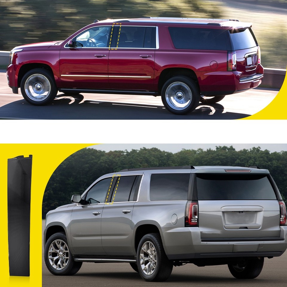 Rear Left Rearward+Forward Window Pillar Posts For 2015-2018 Cadillac ...