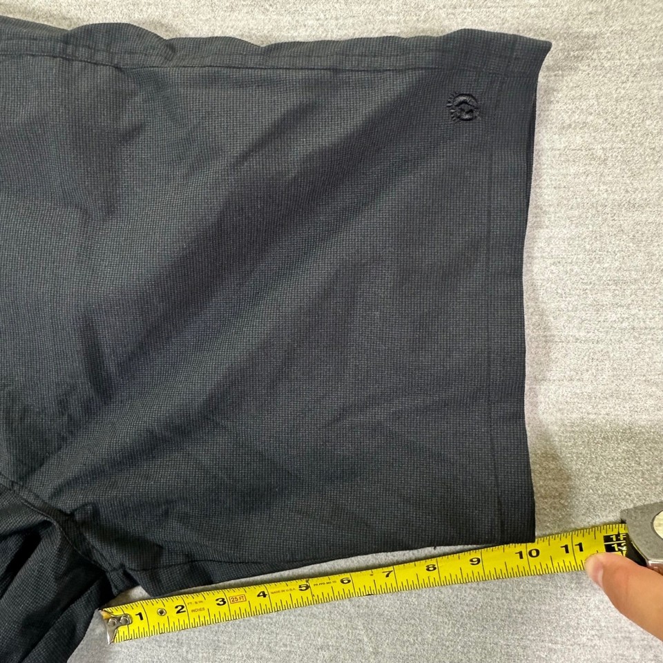 Hang Ten Shorts Men's Size 34 Black Flat Front Golf Chino Stretch ...