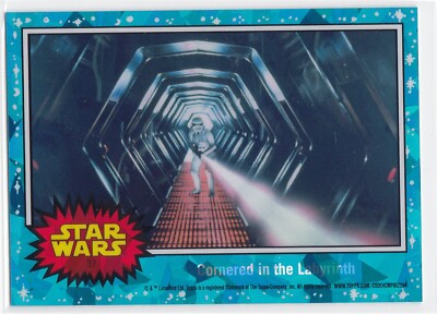 2022 Topps Chrome Star Wars Sapphire Edition #37 Cornered in the ...