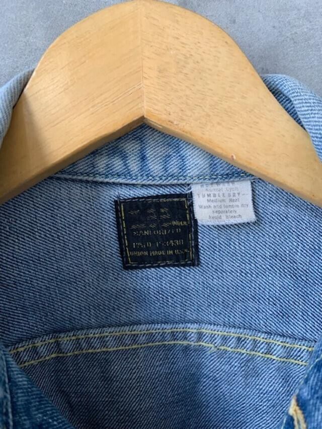 Vintage 70s Lee riders union made in usa trucker denim Vintage 70s Lee riders union made in usa trucker denim