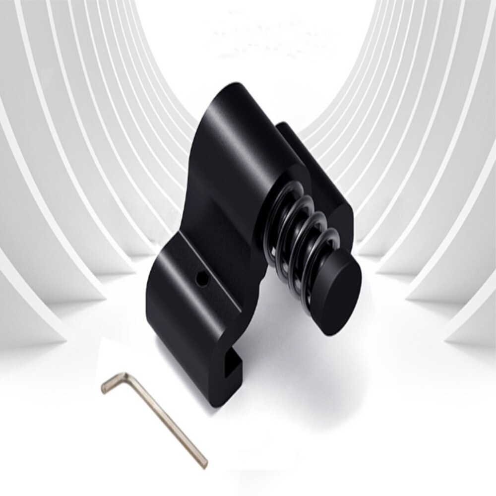 2Pcs Carbon Steel Barn Door Stoppers Sliding Sliding Door Stopper Flat ...