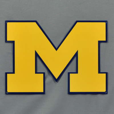 Michigan Wolverines Steel Sign | eBay