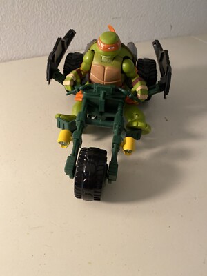 NICKELODEON Teenage Mutant Ninja Turtles Ninja Stealth Bike W/ Turtle ...