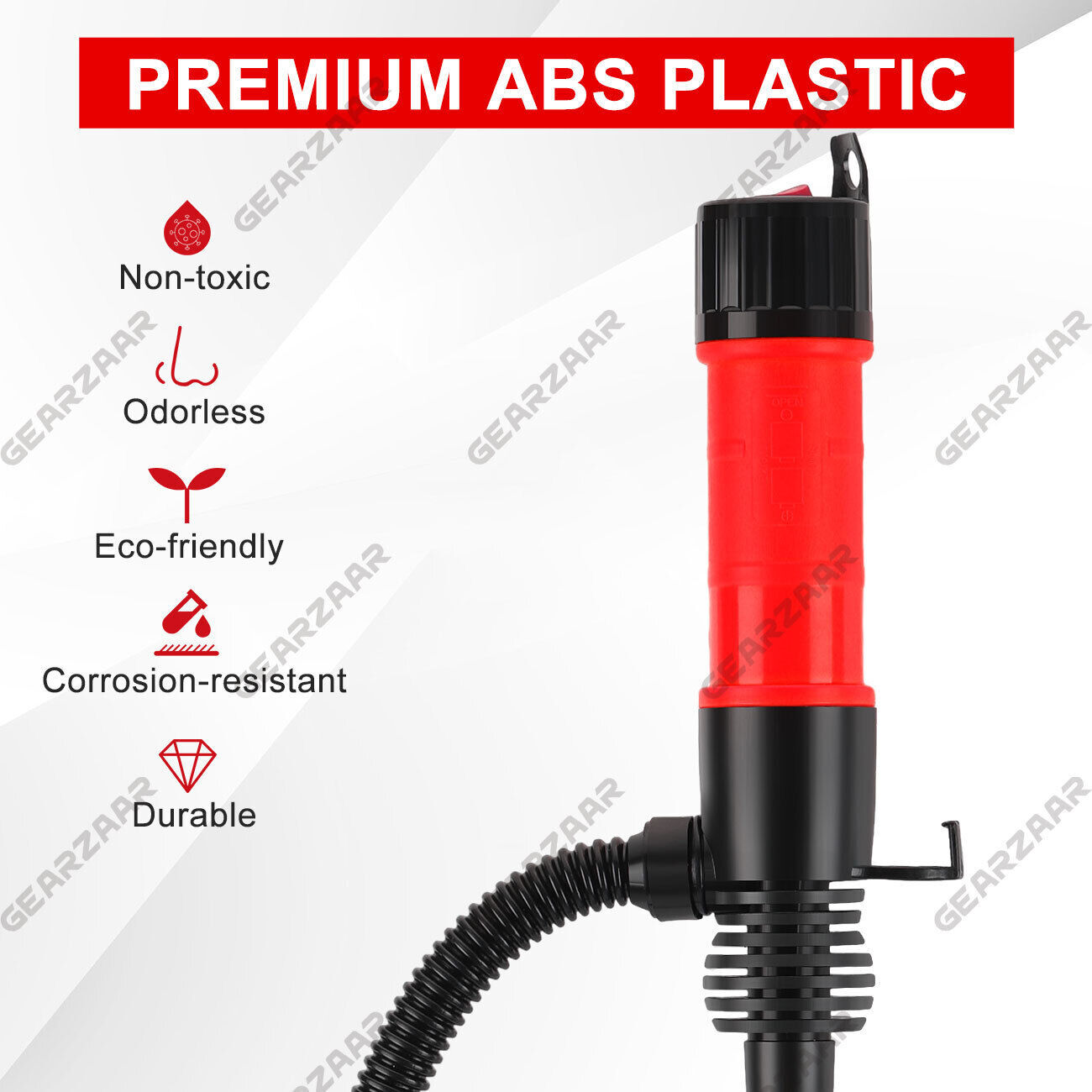 Electric Liquid Transfer Pump Portable Battery Operated Water Fuel ...