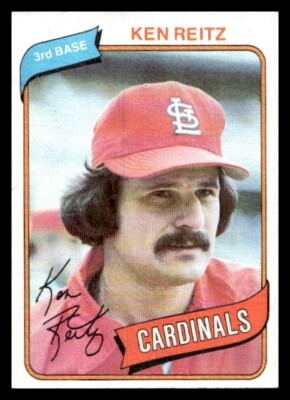 1980 Topps #182 Ken Reitz St. Louis Cardinals Baseball card | eBay