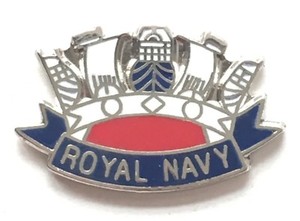 Royal Navy Crown - MOD Military Approved Royal Navy Enamel Pin Badge | eBay