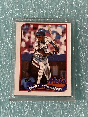 1989 Topps Double Headers Darryl Strawberry | eBay