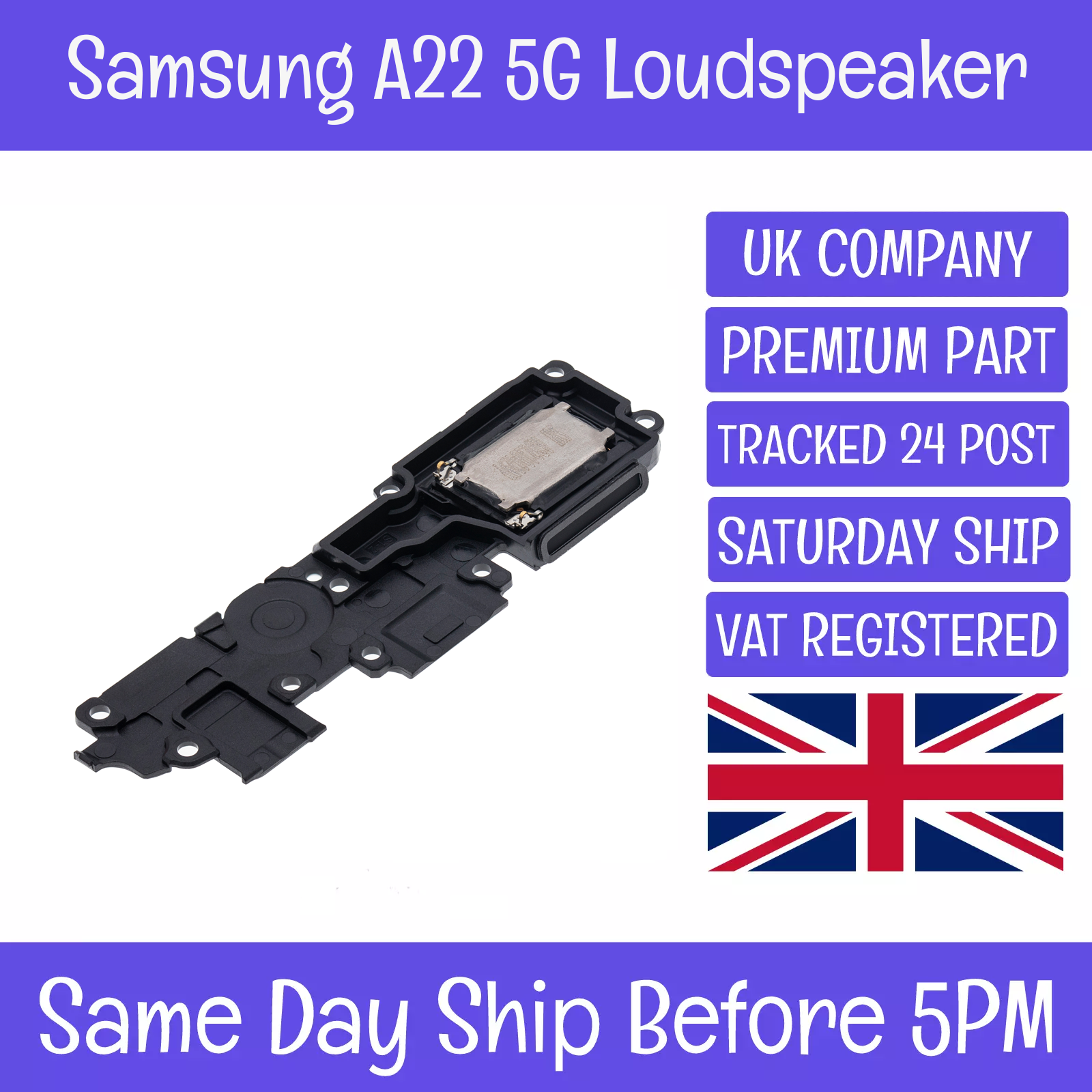 Samsung Galaxy A22 5G SM-A226B Replacement Main Loudspeaker Speaker ...