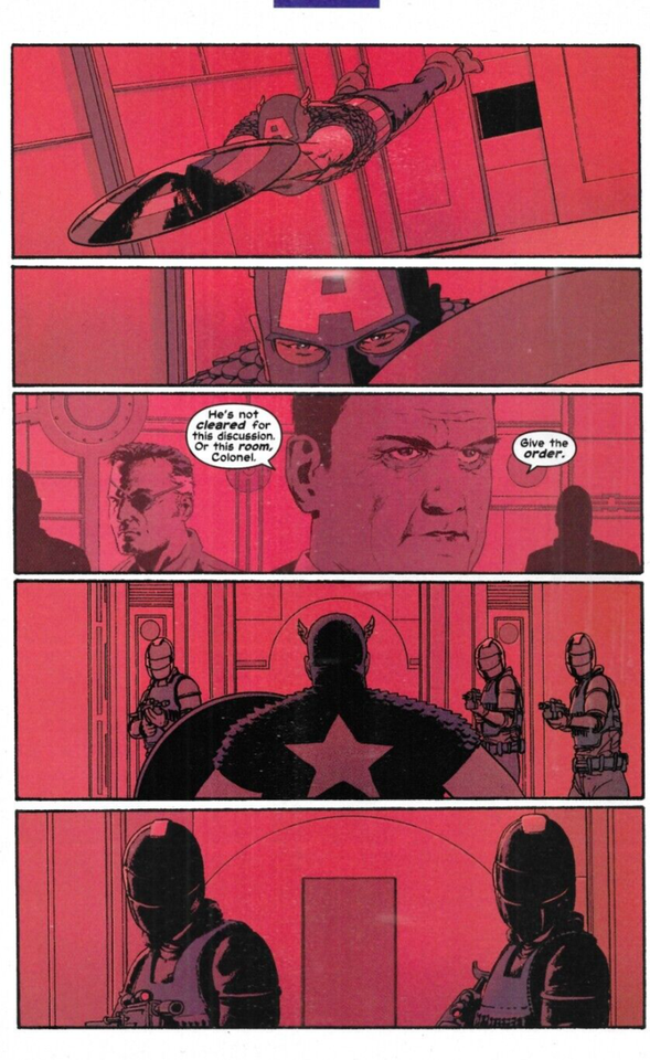 Captain America Comic 4 Cover A First Print 2002 John Ney Rieber ...