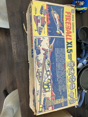 Rare 1964 MPC Multiple Toymakers STEVE ZODIAC'S FIREBALL XL5 SPACE CITY ...