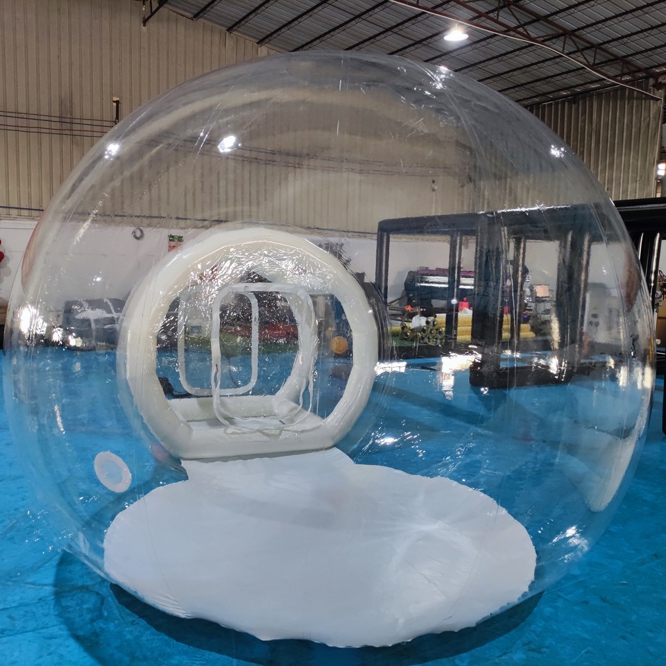10ft Inflatable Bubble Tent Bubble House With Balloons For Birthday ...