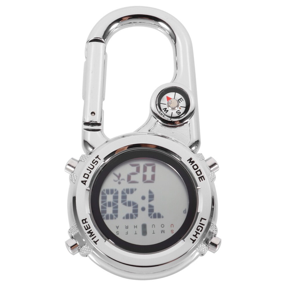Clip Watch Pocket Watches Outdoor Miss Hiking Buckle Simple Digital | eBay