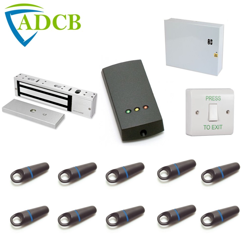 Paxton Compact Access Control Door Kit 10 Proximity Fobs Maglock ...