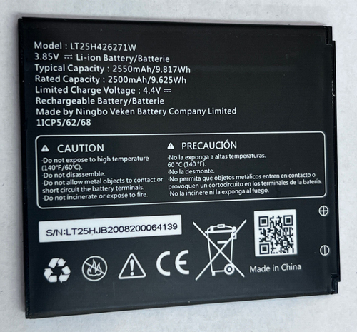 NEW WIKO LT25H426271W Original Battery for U307AS Prepaid Cell Phone ...