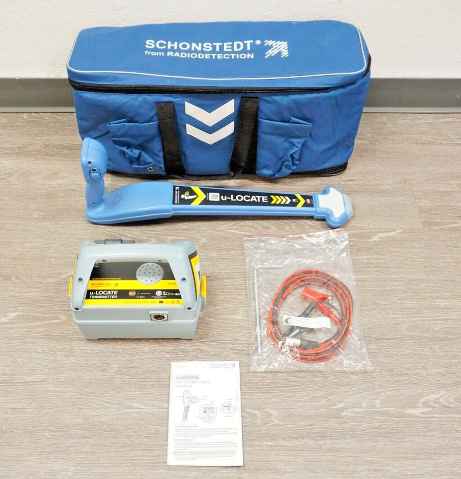 Schonstedt by Radiodetection U-LOCATE Pipe and Cable Single Frequency ...