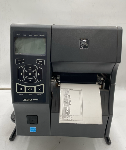 Zebra ZT410 DT/TT Industrial Printer ZT41042-T010000Z Ethernet USB ...
