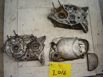 YAMAHA TY80 TY 80 LEFT AND RIGHT ENGINE CASES 1974 1975 | eBay